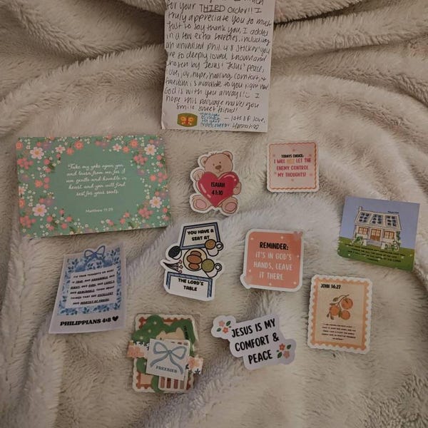 Stamp Bundle Sticker Pack | Christian Stickers | Bible Stickers | Faith ...