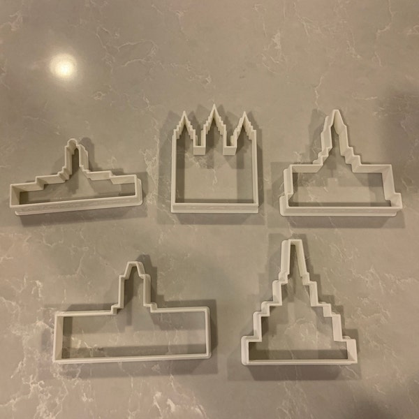 Latter-day Temple Cookie Cutter - Etsy