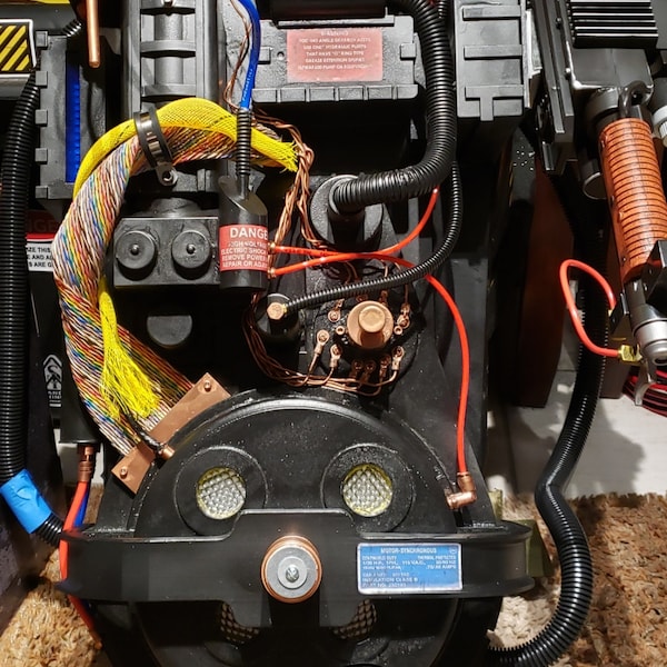 Life-size Spirit Halloween Proton Pack & Neutrona Wand Labels - Etsy