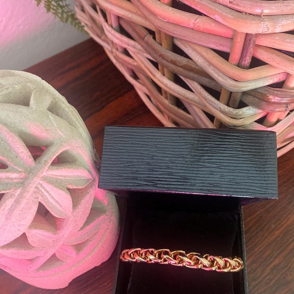 Curb Chain Jewelry Set | Wide Chain Cuff | Curb Chain Ring | Extra Wide ...