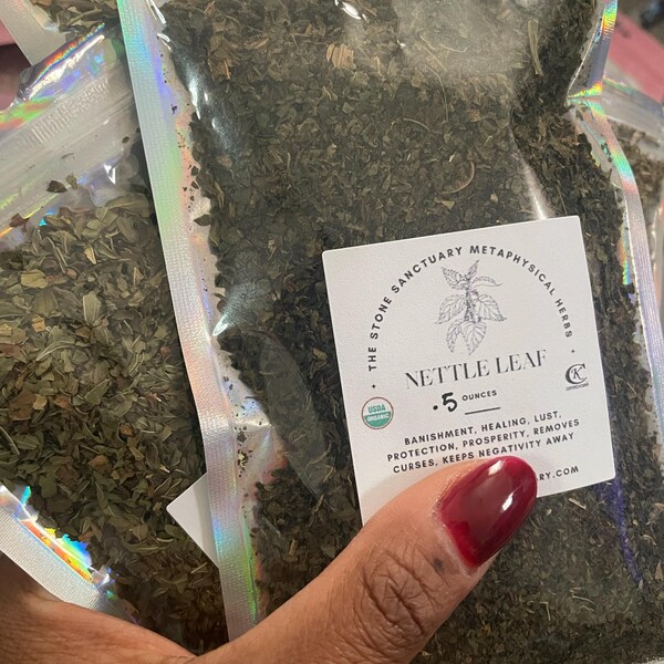 Nettle Leaf Dried Stinging Nettle Cut & Sifted Urtica Dioica, Herbs for ...