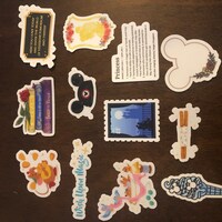 Greedy Gus Gus Transparent Sticker/ Cinderella Sketch Princess Sidekick ...