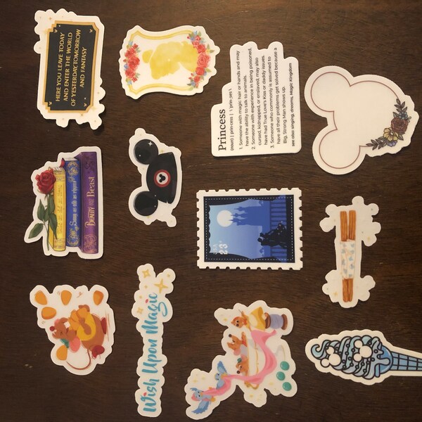 Greedy Gus Gus Transparent Sticker/ Cinderella Sketch Princess Sidekick ...