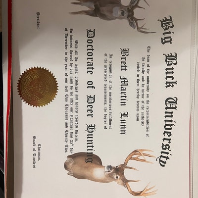 Personalized SQUIRREL Diploma We Print Any Name Squirrel Gift Chipmunk ...