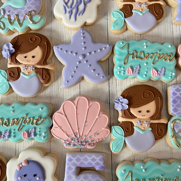 Mermaid Cookie Cutter | Mermaid Tail Cookie Cutter | Ocean | Sea | 3D ...