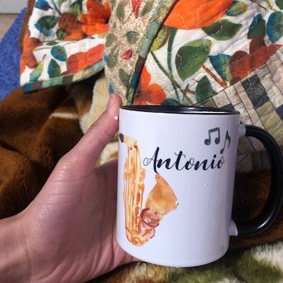 Saxophone Mug Saxophone Gifts Saxophone Player Gift Music Teacher Gift ...
