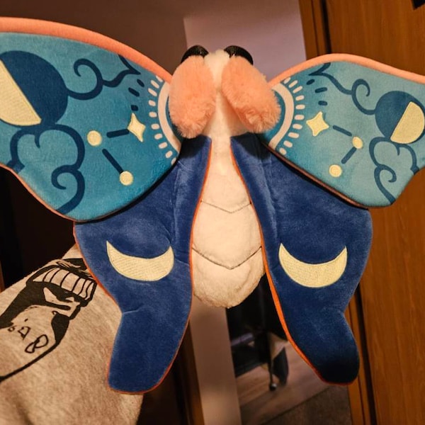 Lunar Moth Plush Toy - Etsy