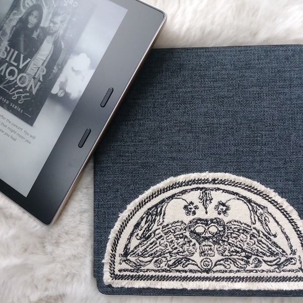 Winged Skull Grave - Cemetery - Tombstone Back Patch Embroidered Patch ...