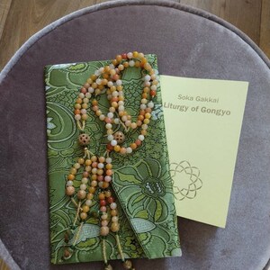 LRG Sandalwood & Seed Buddhist Prayer Beads, SGI Beads, Nichiren Gongyo ...