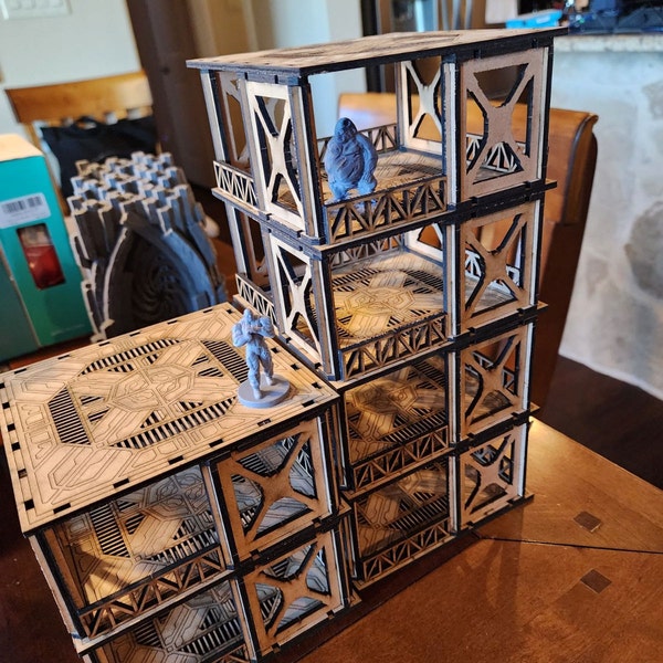 Budget Cathedral Terrain File (type 1), Laser Cut Files, SVG, Ai, Pdf ...