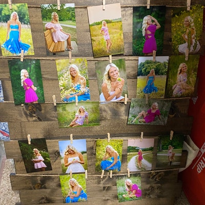 Photo Board, Picture Display, Picture Board, Wedding Photo Display ...