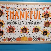 Thanksgiving Bulletin Board Kit & Student Activity - Etsy Canada