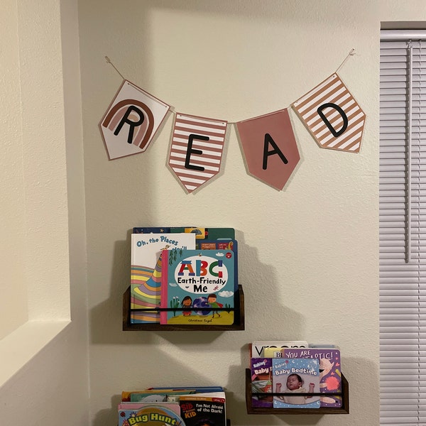 BOHO RAINBOW Bulletin Board Signage | Editable | Neutral Rainbow ...