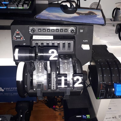 Dash 8 Q400 PRO Throttle Detent Set for Honeycomb Bravo, Flight ...
