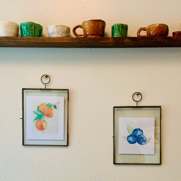 Basil Herb Wall Art, Basil Herb Art, Basil Watercolor, Herb Watercolor ...