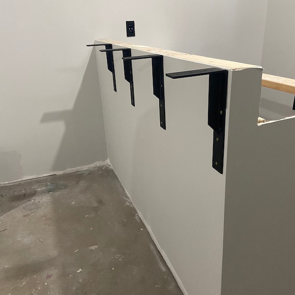 Support (1) for Breakfast Bar, Countertop, Island Over-hang, Vanity ...