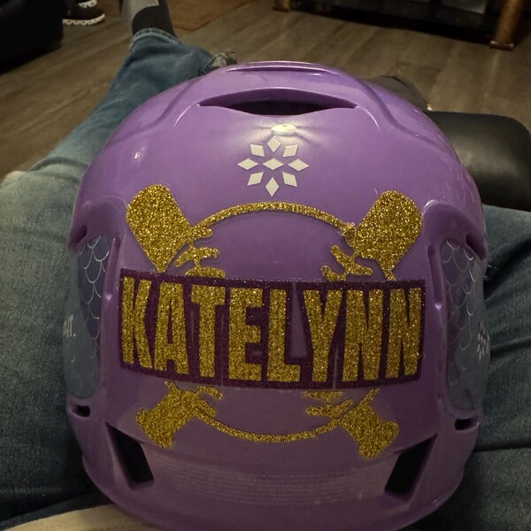 Custom Glitter Football Team Stickers & Magnets - Name and Number ...