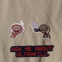 ULTRAKILL V2 Plushie Sticker Designed by 1zaan - Etsy Canada