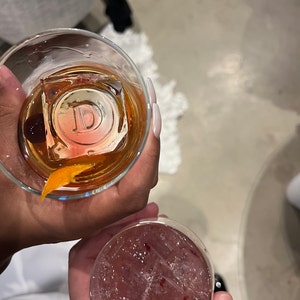 Ice Plate Custom Ice Stamp for Bar, Bar Opening Custom Ice Tray Gift ...