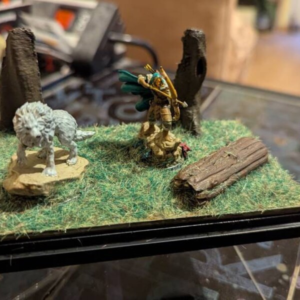 Dwarf Mine Coal Trolley Modular Platforms, Dnd Terrain Miniature, Hero ...