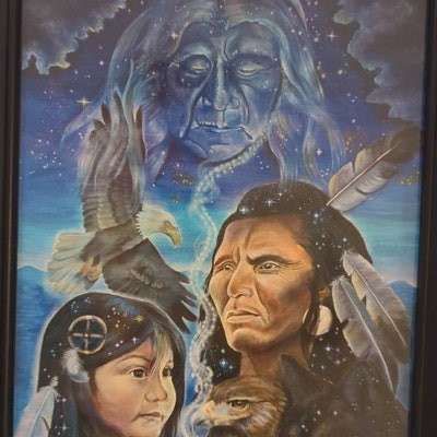 Indigenous Spirituality A4 Paper Print - Etsy