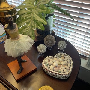 Sea Shell Ball, Table Décor, Shell Ball, Beach Décor, Sea Shell Sphere ...