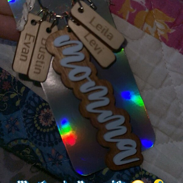 Mother's Day, Personalized Keychain, Gift for Mom, Gift for Her, Custom ...