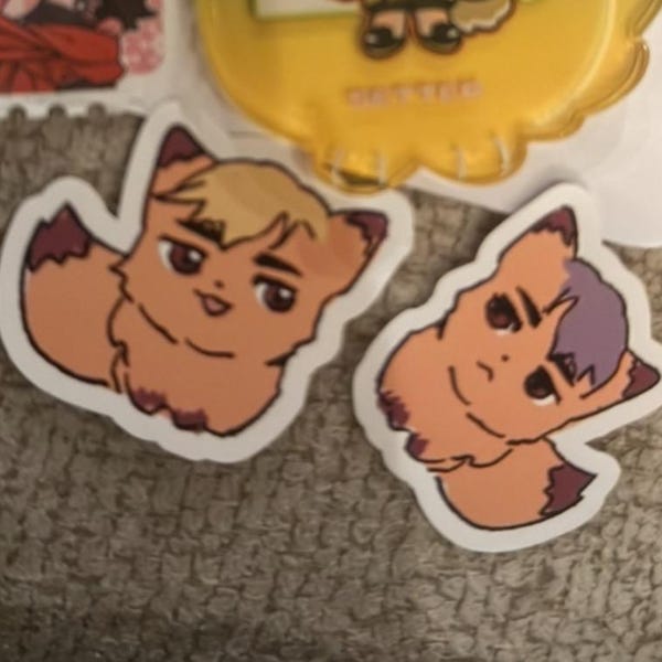 Gojo Catoru Glasses Sticker, Anime Sticker Decal - Etsy