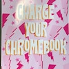 Charge Your Chromebook Classroom Wall Art (digital Download), Preppy ...