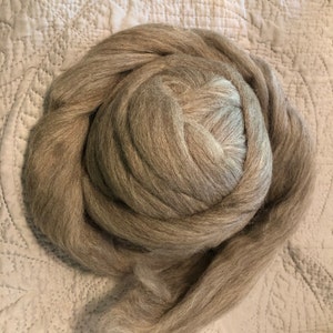 Corriedale Wool Roving Undyed Combed Top Natural Ecru Spinning | Etsy