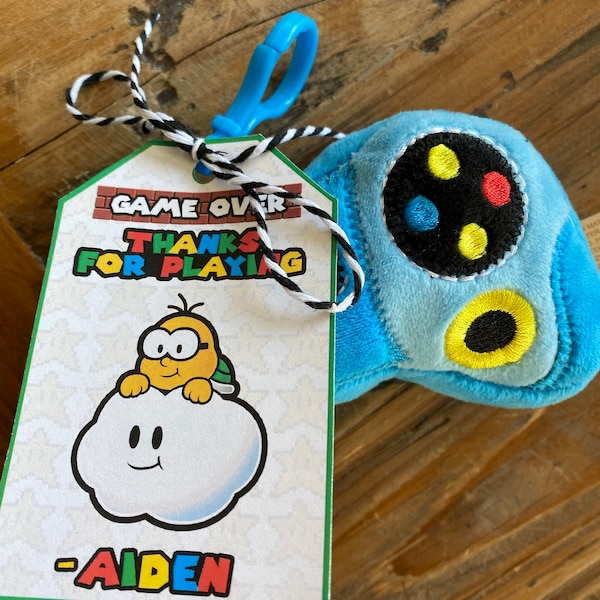 Super Mario Thank You Tags, Super Mario Tags, Super Mario Party, Super ...