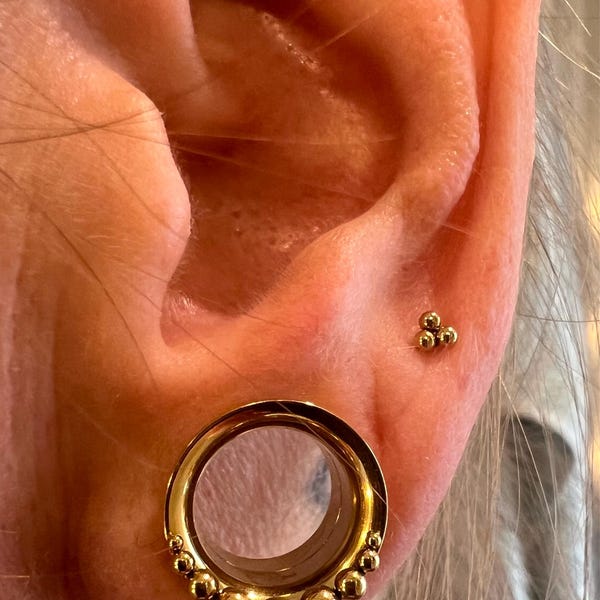 Piercing Ring Septum Helix Daith Tragus 1G/18 - Etsy