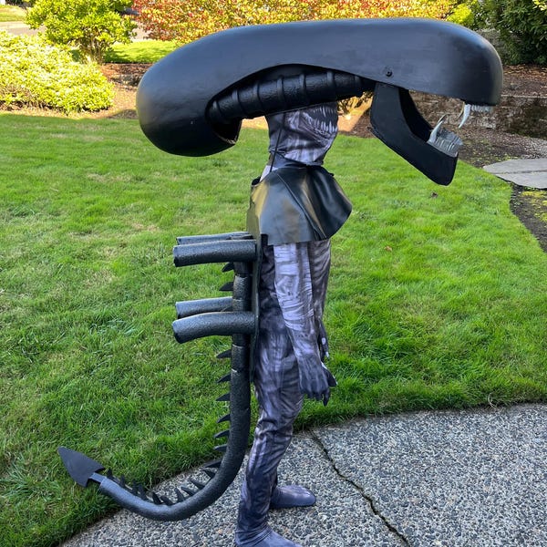 Xenomorph Alien Hood and Jaw Templates for EVA Foam Crafting - Etsy