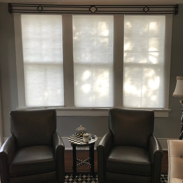 Metal Valance, Window Toppers, Window Cornice, Valance for Bedroom ...