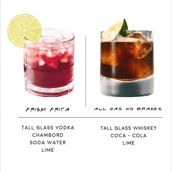 Printable Signature Cocktails Sign, Wedding Signature Drinks Menu ...