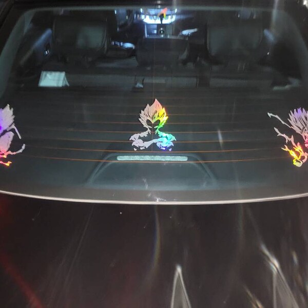 Goku Super Saiyan SSJ Half Face Decal - Etsy