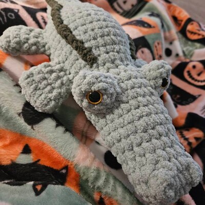 Newt the Alligator Crochet Pattern PDF Download - Etsy