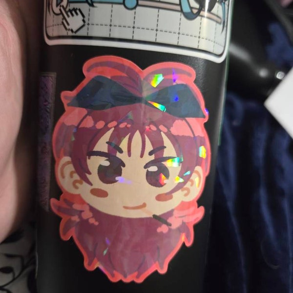 Madoka Magica Die Cut Stickers | Cute Magical Girl Anime Holographic ...
