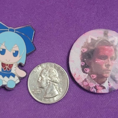 American Psycho Kawaii Catboy Patrick Bateman Button 1.5 - Etsy