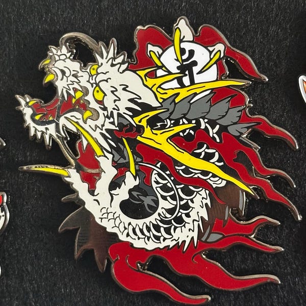 Chimera Falin Dungeon Meshi [enamel Pin] - Etsy