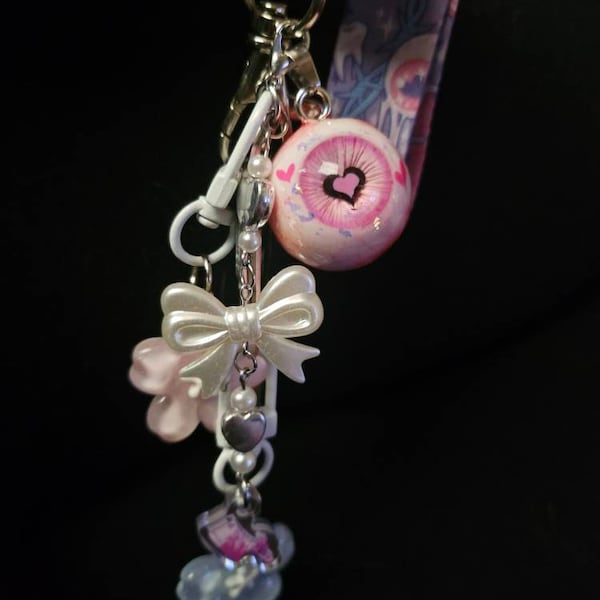 Gothic Black Cow Head Necklace, Red Cross Necklace, Sacrificial ...