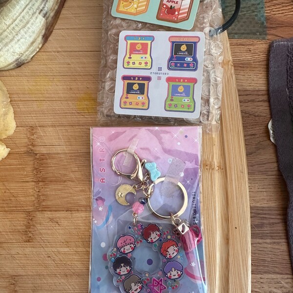 ASTRO Keychain / Key Ring / Astro Charm / Kpop Key Chain / Astro Kpop ...