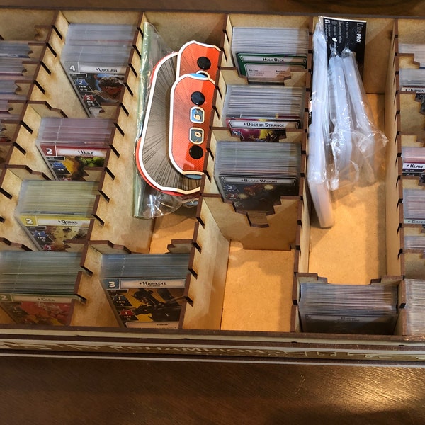 Champion Box Marvel Champions the Card Game Storage Solution LCG Card ...