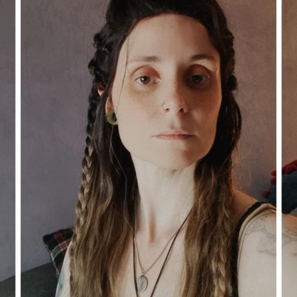 Moon Elf Lace Front Braided Wig Including Hair Accessories, Cosplay Wig ...