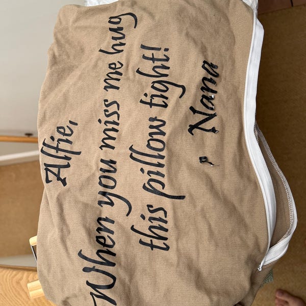 Custom Pillow, Custom Text Pillow, Customize Pillow, Personalized ...