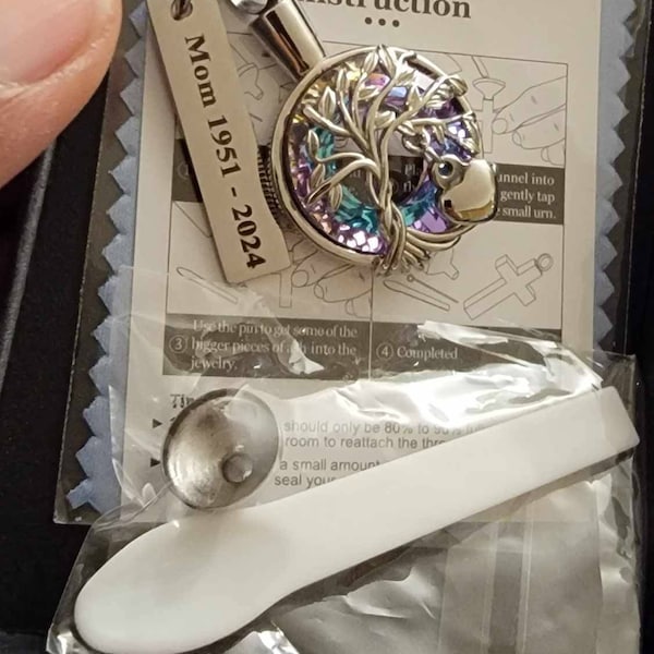 Personalized Hourglass Timer for Human Ashes, Customization Memorial ...