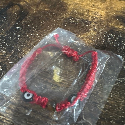 Evil Eye Protection Bracelet, Red Evil Eye Bracelet, Hamsa Hand ...