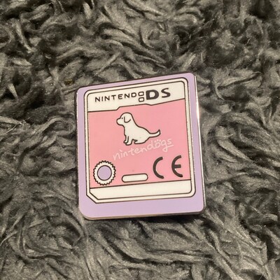Nintendogs Game Cartridge Inspired Hard Enamel Lapel Pin Badge - Etsy