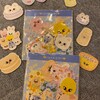 Stray Kids SZKOO Sticker Flakes 16 Flakes & SKZOO Heart Sticker Sheet k ...