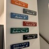 14" X 3.5" City Sign With Coordinates - Etsy